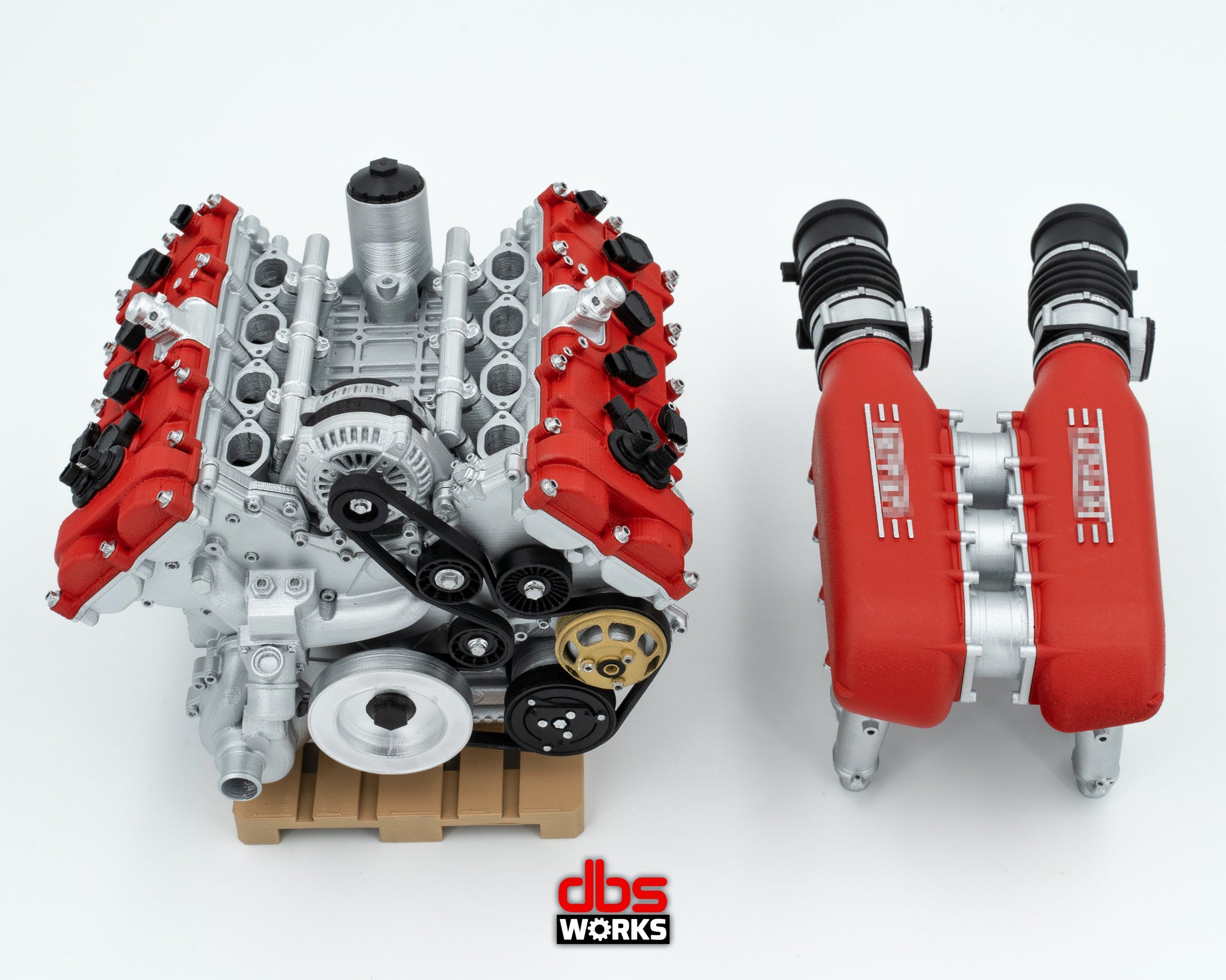 1/4 F136 FB Engine - Assembled – dbsworks