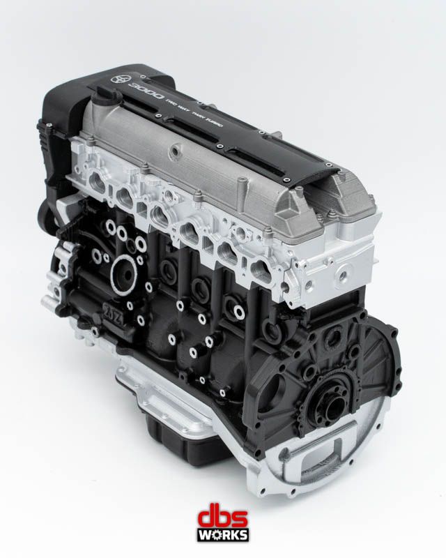 1/4 2JZ-GTE Non-VVT-i Scale Engine - Assembled – dbsworks