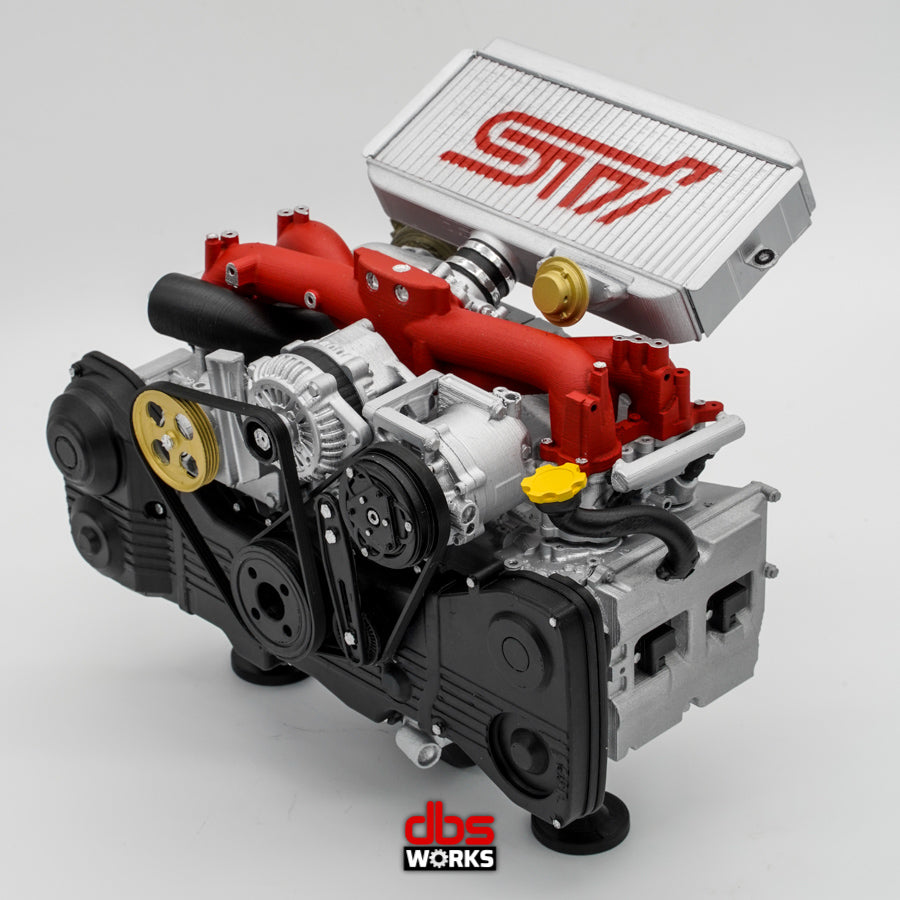1/4 EJ20/EJ25 (Subaru Impreza/WRX/STI) Scale Engine -Assembled – dbsworks