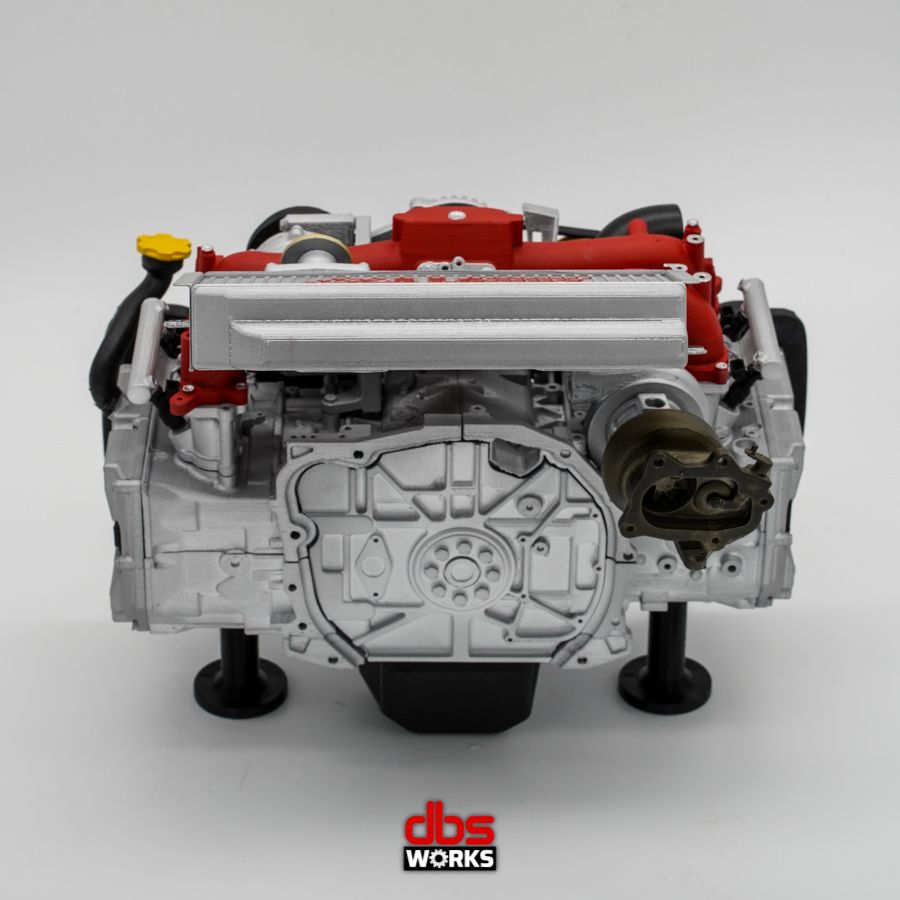 1/4 EJ20/EJ25 (Subaru Impreza/WRX/STI) Scale Engine -Assembled – dbsworks