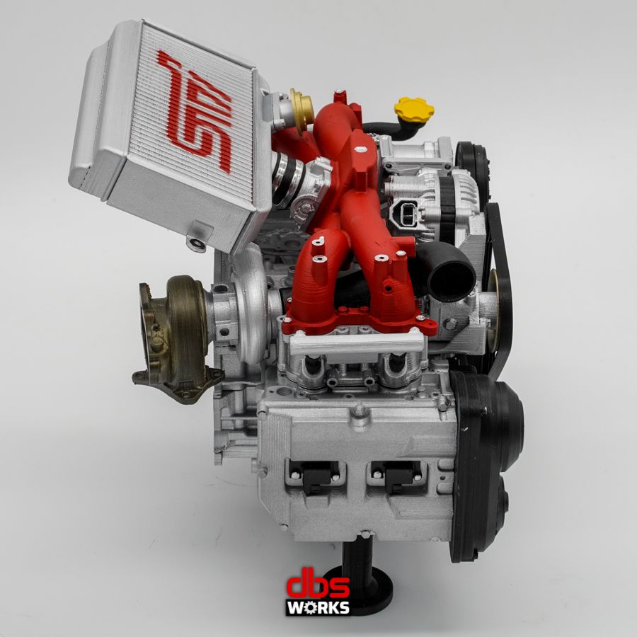 1/4 EJ20/EJ25 (Subaru Impreza/WRX/STI) Scale Engine -Assembled – dbsworks